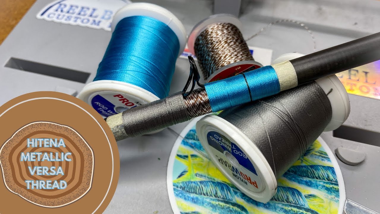 The Secret to a Stunning Custom Rod: Grey or Blue Overwrap on Wood ...