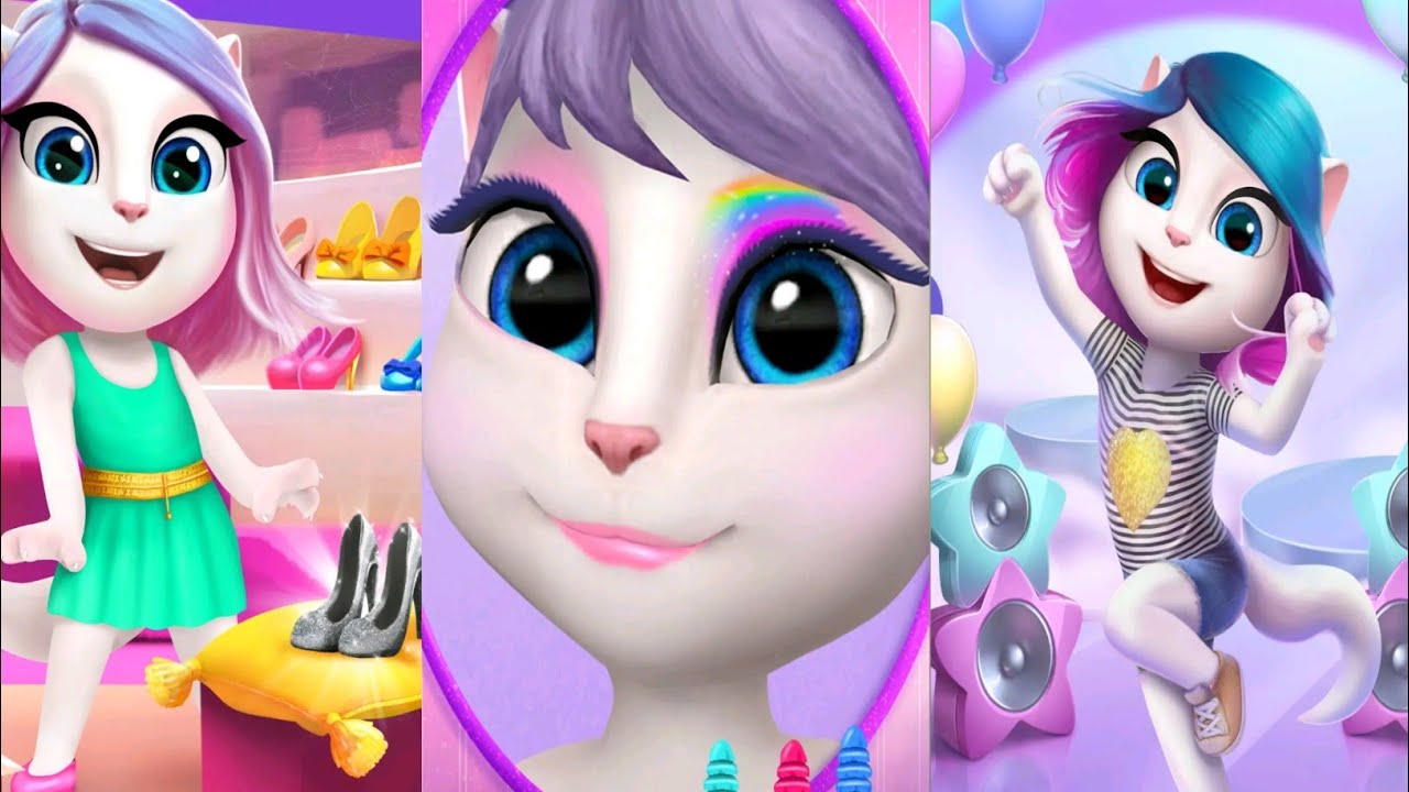 Talking Angela Cat Gameplay - YouTube