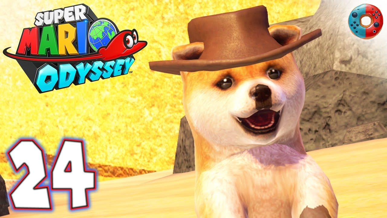 OUR NEW PUPPY | Part 24 | Super Mario Odyssey - YouTube