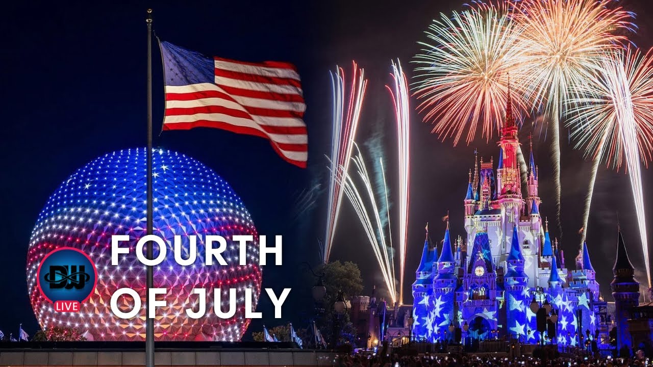 [LIVE 🔴] Fourth of July at Walt Disney World 07-04-2024 - YouTube