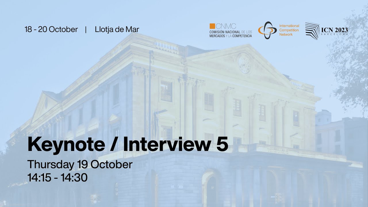 ICN 23 - Keynote / Interview 5 - YouTube