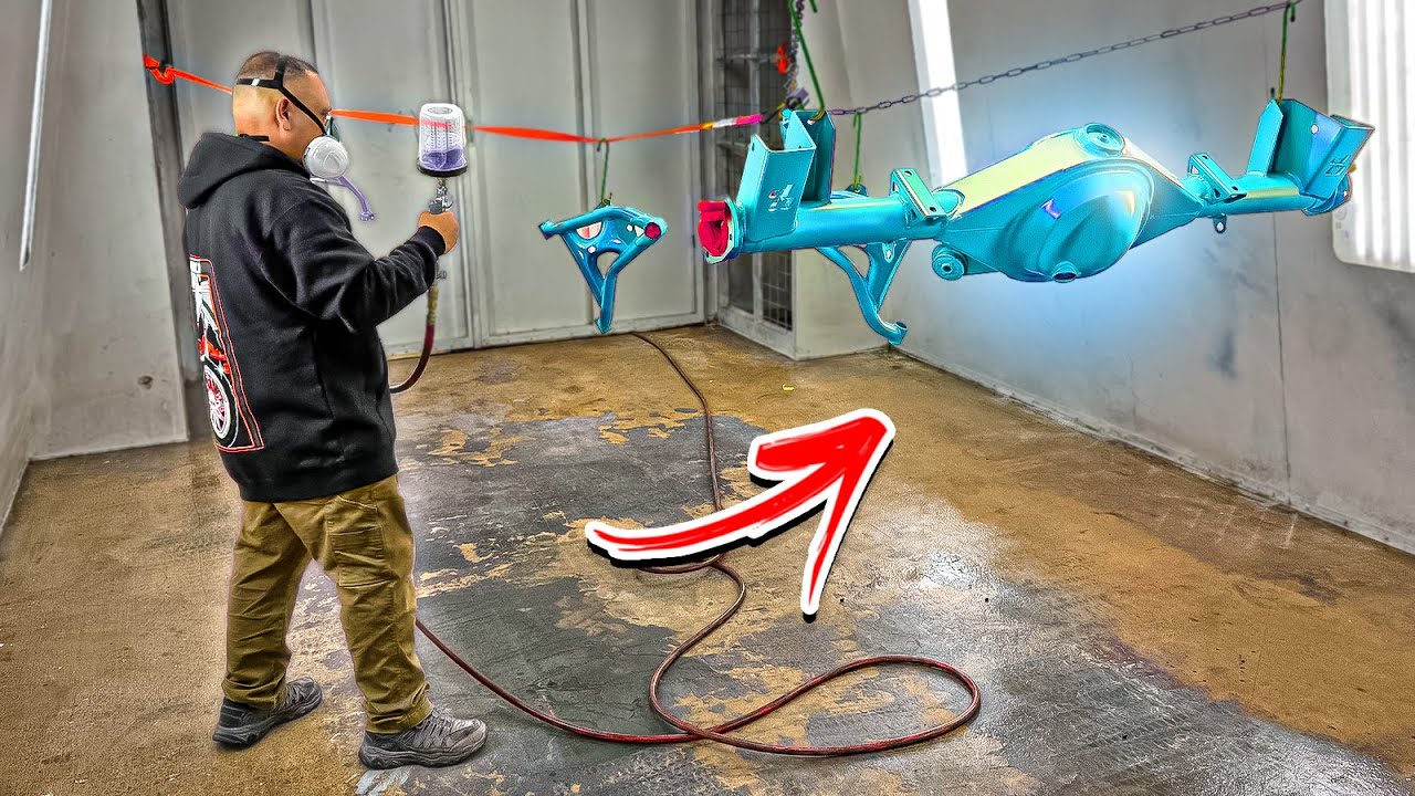 PC FLEW IN TO PAINT MY CAR AND REVEAL MY CUSTOM COLOR - YouTube