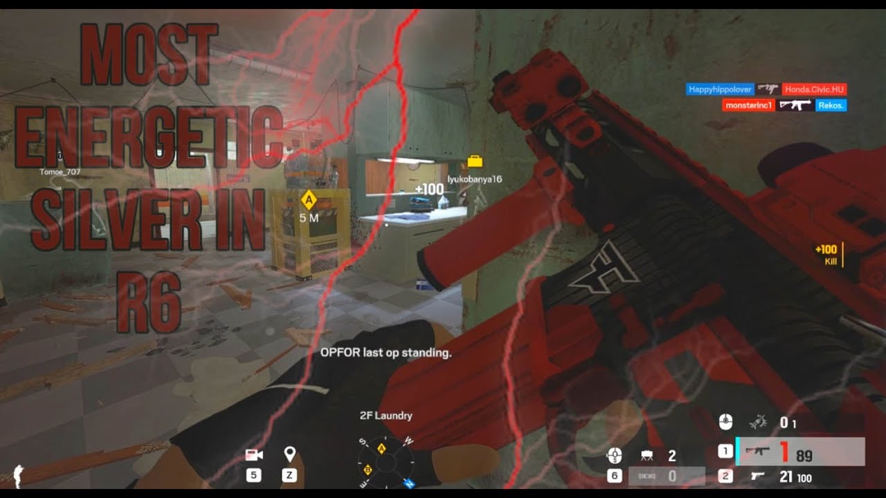 most energetic silver in r6 - YouTube