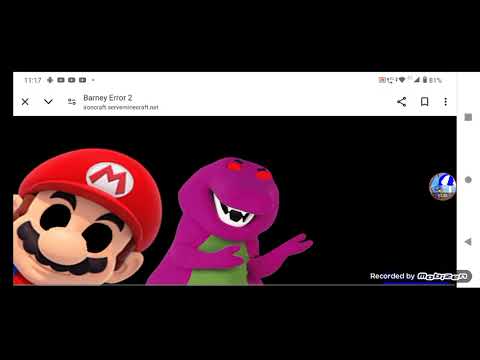 barney error 3 (barney error s1 e3) - YouTube