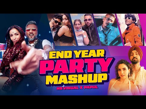 End Year 2025 - Party Mashup | Bollywood x Punjabi x Haryanvi | HS Visual x Papul | Best of 2025