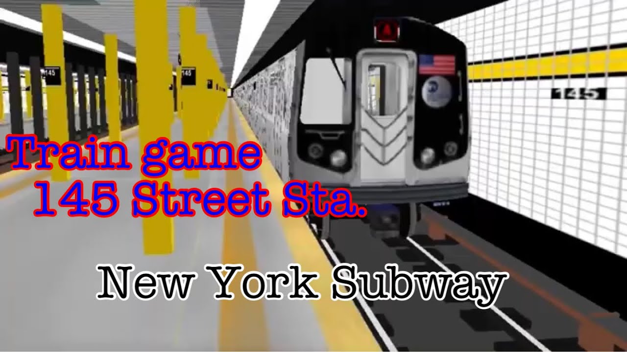 【超リアル】ニューヨークシティー地下鉄 BVE New York City Subway 145th Station on game ...