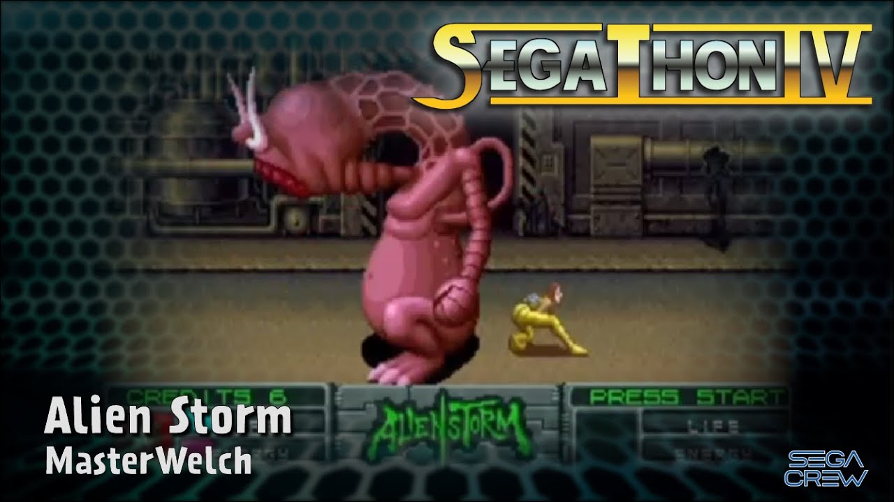 SEGATHON IV: Alien Storm (Arcade) by MasterWelch - YouTube