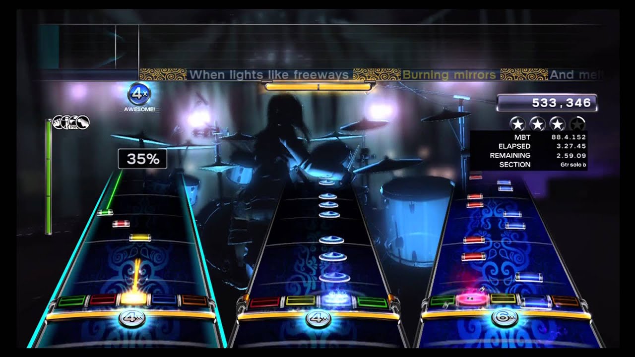 Rishloo Diamond Eyes Final Rock Band 3 version - YouTube