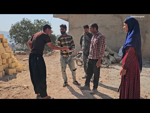Mohammad's arrival and the confrontation with Leila and the workers.
