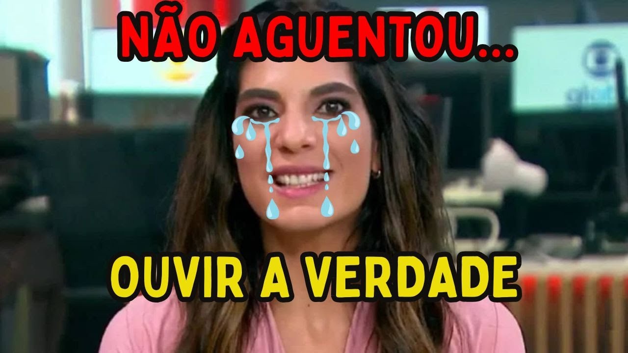 Adréia Sadi da Globo News Ignora Convidado que Fala Verdades ...