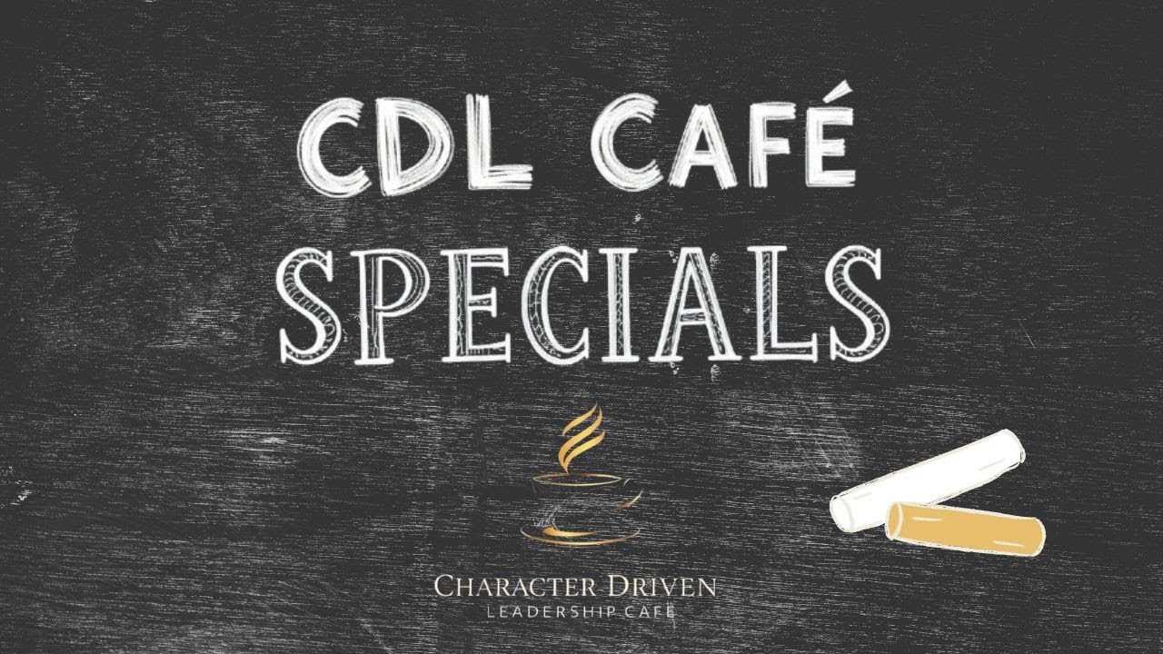 ☕ CDL Specials | Straight from the Café Counter | Building Business ...