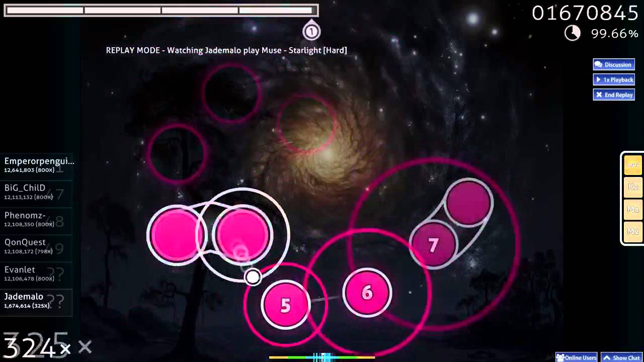 osu! - Muse - Starlight - YouTube