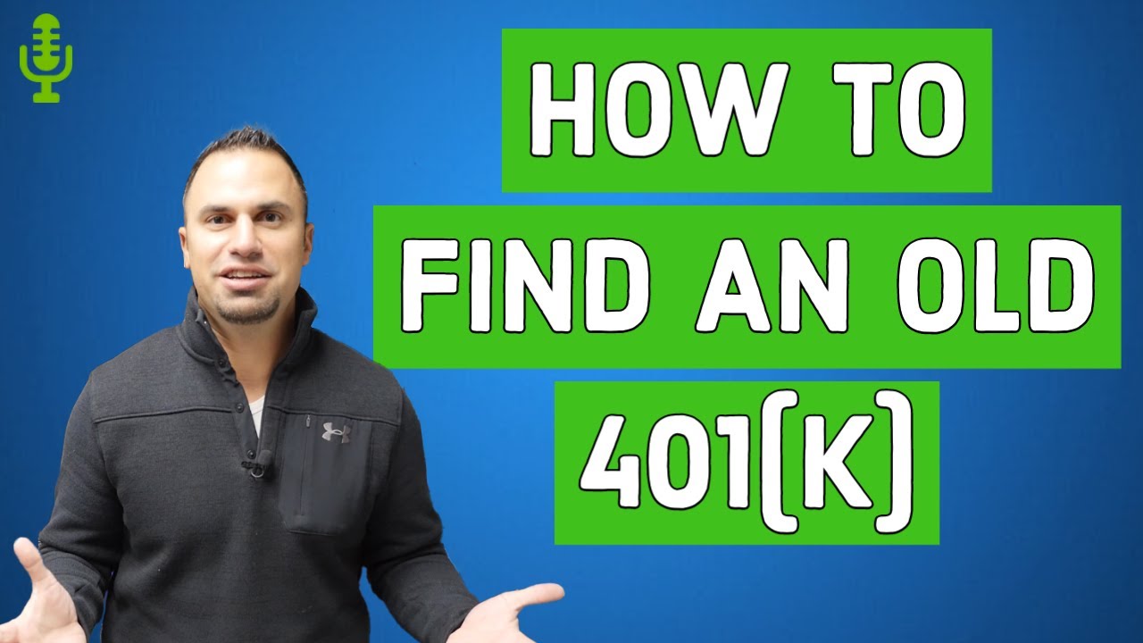 How to Find an Old 401(k) - YouTube