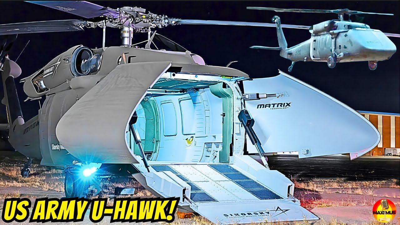 The U-HAWK: America’s New Unmanned "Black Hawk" War Machine - YouTube