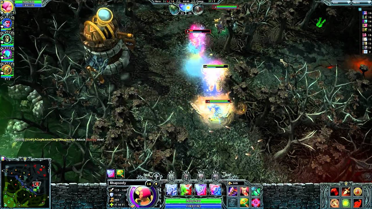 HoN Rhapsody Match Playthrough EPIC 1-18-12 - YouTube