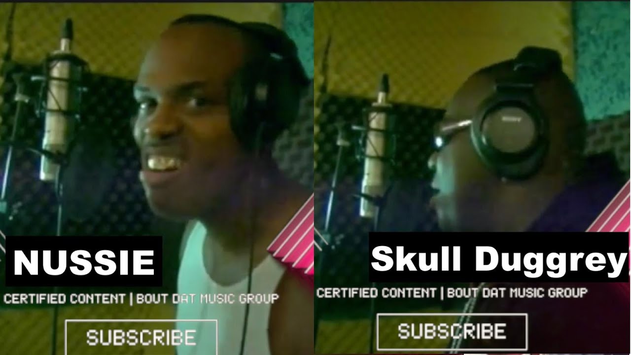 NUSSIE and SKULL DUGGERY In DCF Studio Recording! (Rare Footage) - YouTube