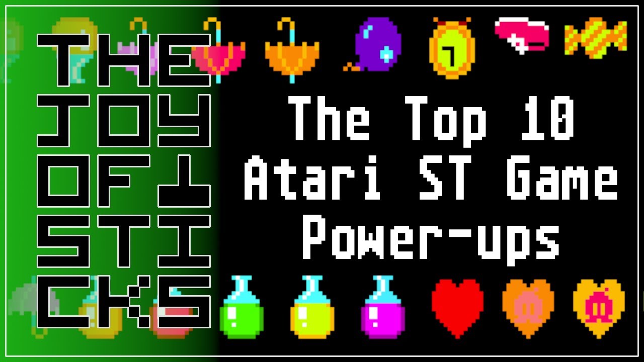 Top Ten Atari ST Game Power-ups - YouTube