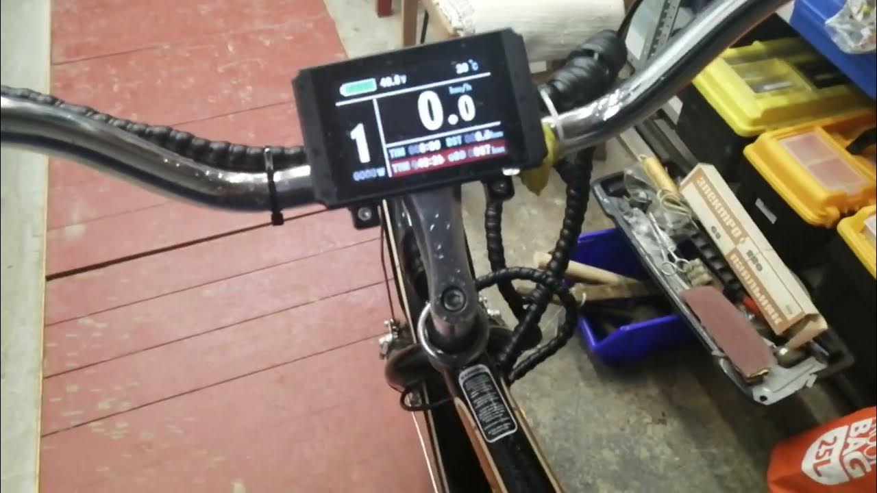 Электровелосипед на каждый день. Поставил новый синусный контроллер ...