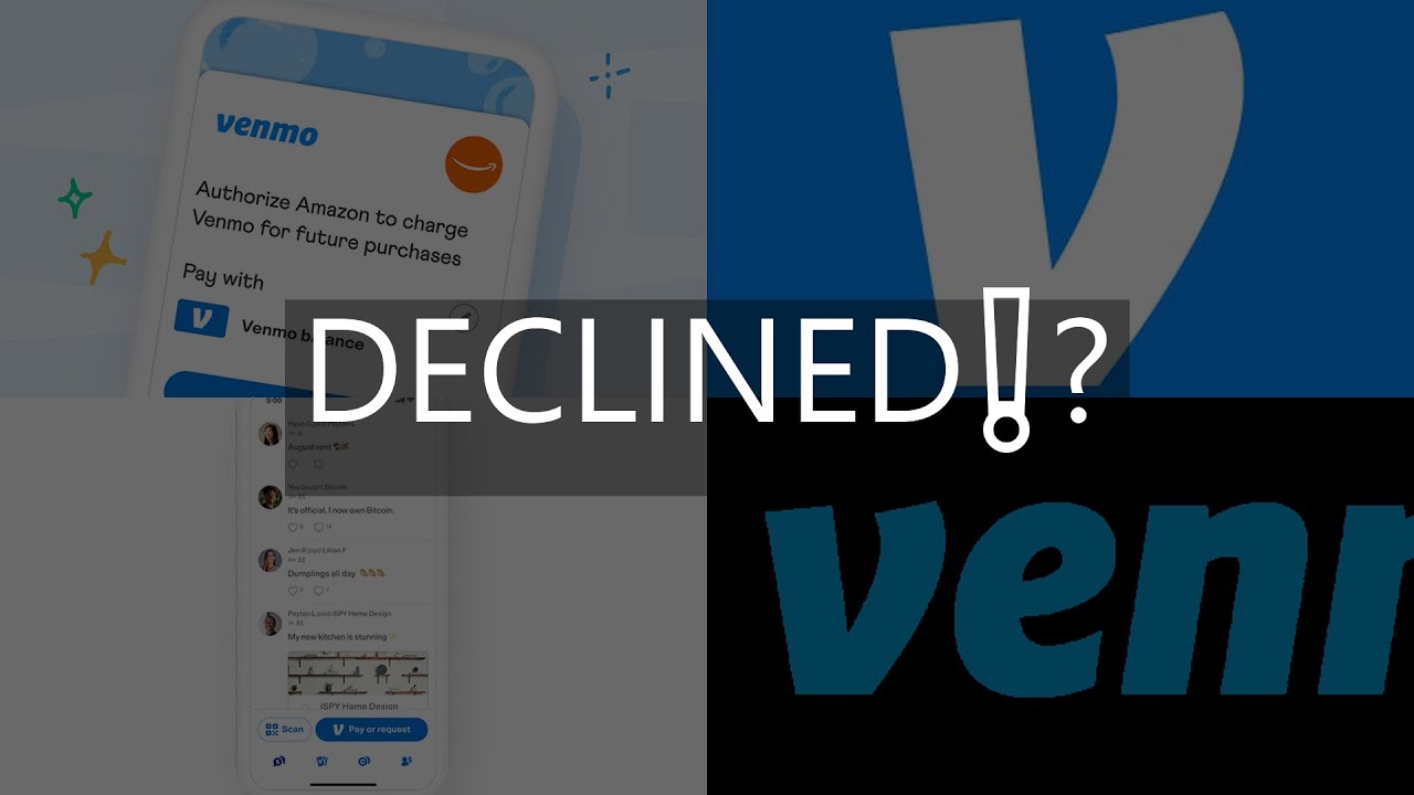 venmo transaction declined why are you getting this error message on ...