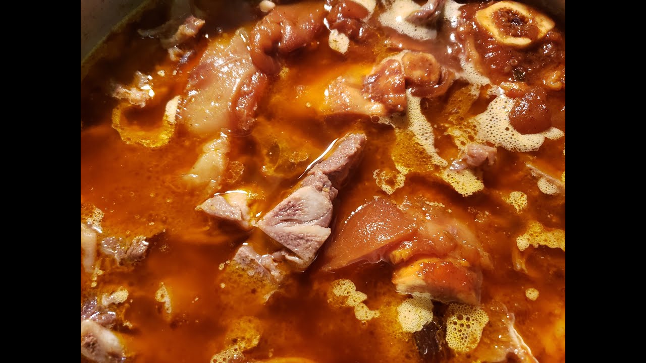 Beef Paye with Mutton Resturant Style - Beef Paya with Goat Meat ...