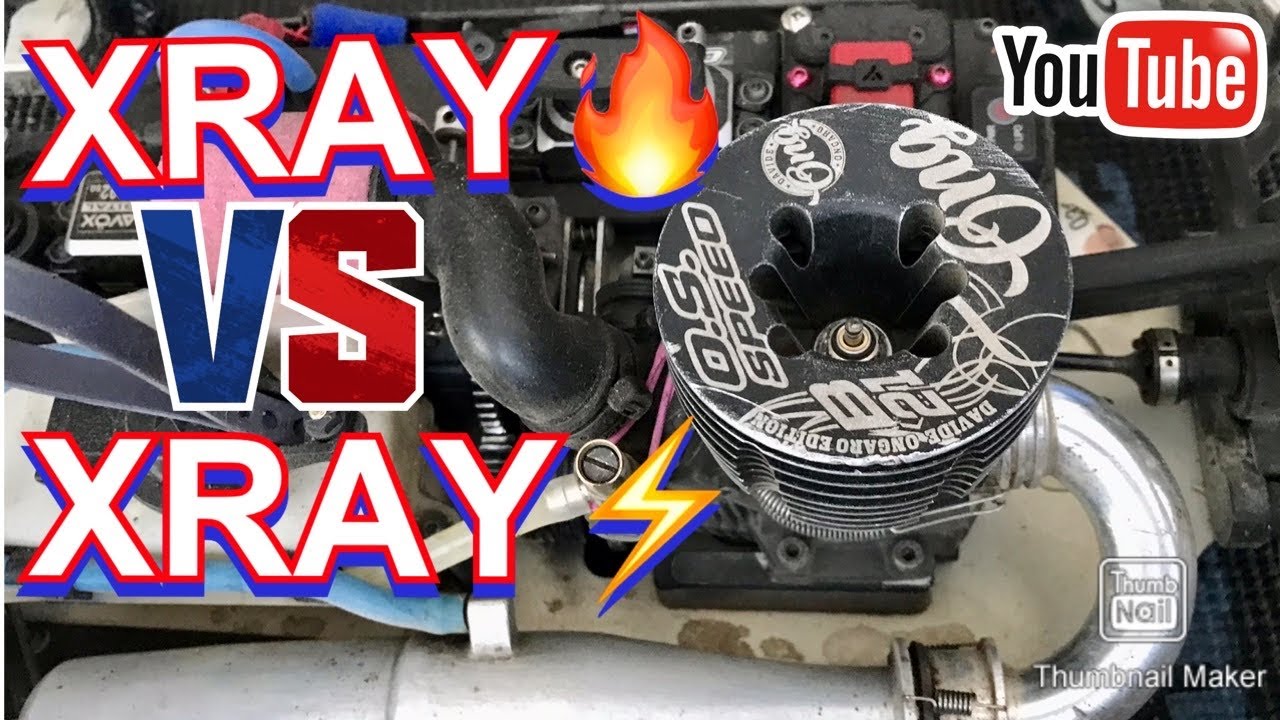 🔥 XRAY NITRO vs ⚡️XRAY BRUSHLESS - NITRO OS SPEED B21 EDITION ONGARO ...
