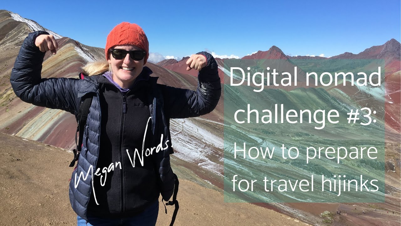 Digital nomad solutions: Preparing for travel hijinks - YouTube