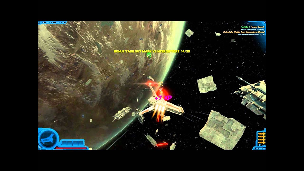 SWTOR: BT-7 Thunderclap 'Space Combat' - YouTube
