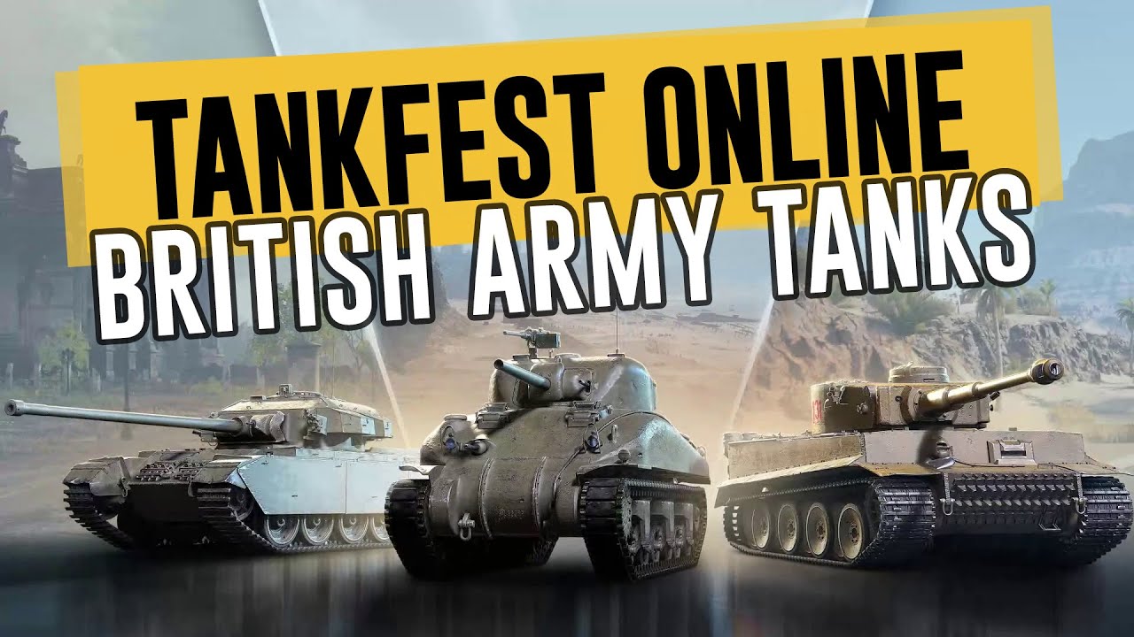 TANKFEST British Army Tanks | The Tank Museum - YouTube
