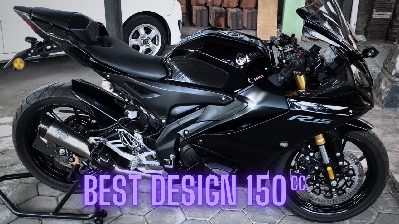 #21 Cinematic Yamaha R15 V4/ New R125 2024 Black Full Mods Indonesia ...