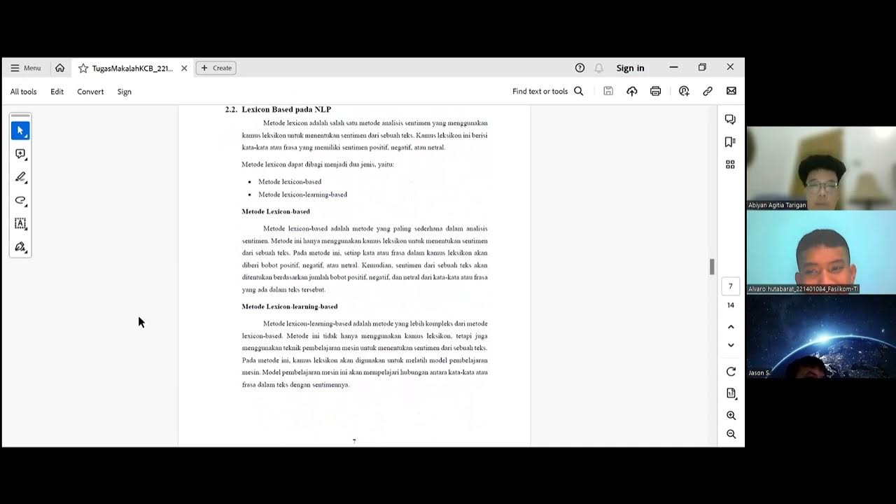 Natural Language Processing dengan Metode Lexicon-Based | Kelompok 19 - YouTube