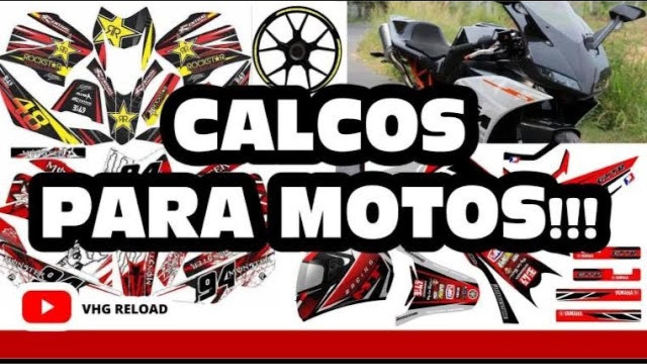 VECTORES GRATIS CALCOS MARA MOTOS 🔥 🔥 🔥 CALCAX RACING editables - YouTube