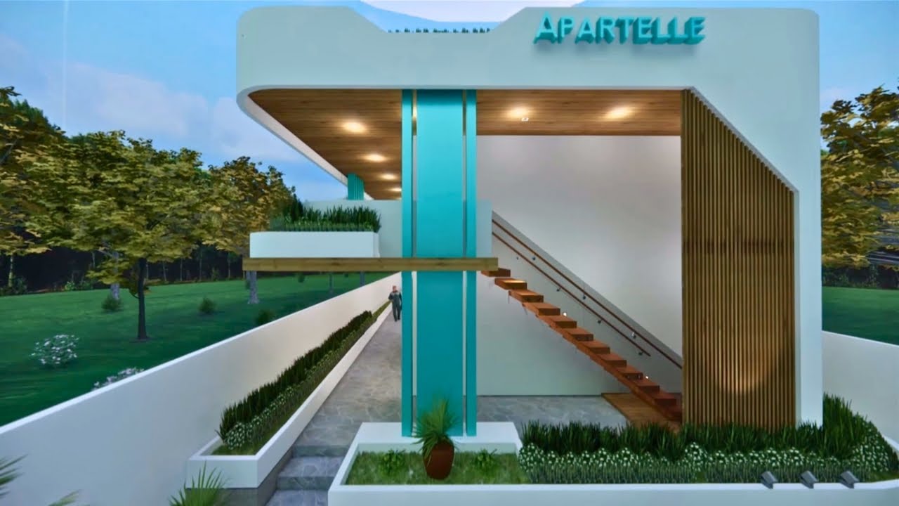 House Design Idea 14 Bedroom Apartelle - YouTube