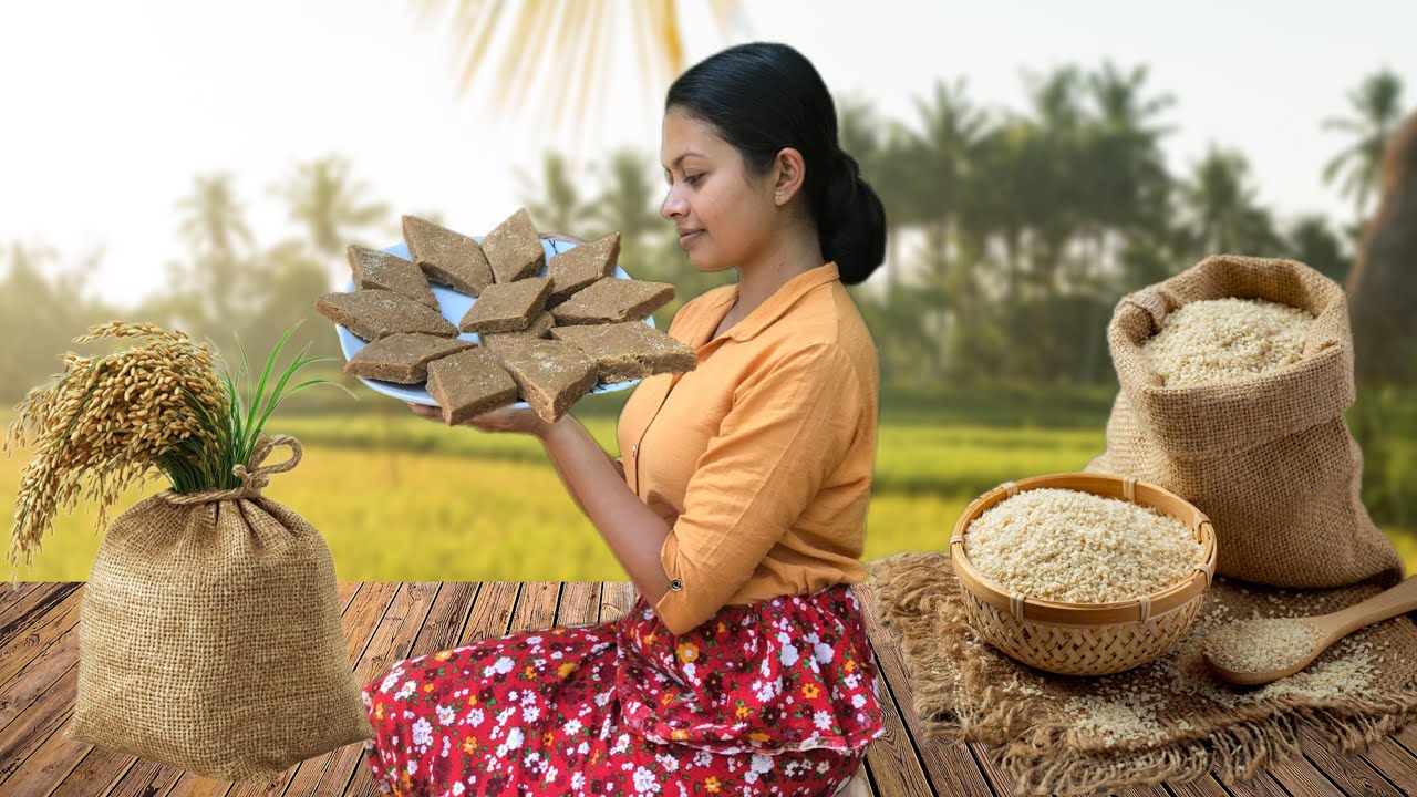 A Perfect & Delicious Treat for Sweet Lovers..! Raw Rice Milk Toffee🍬 ...