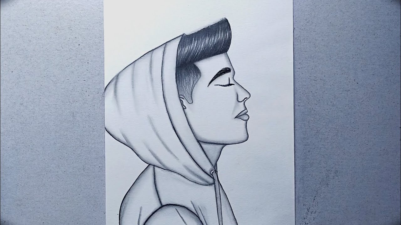 How to draw a Beautiful boy Sketch | Side View 🤩 Boy Drawing | 🤣 ...