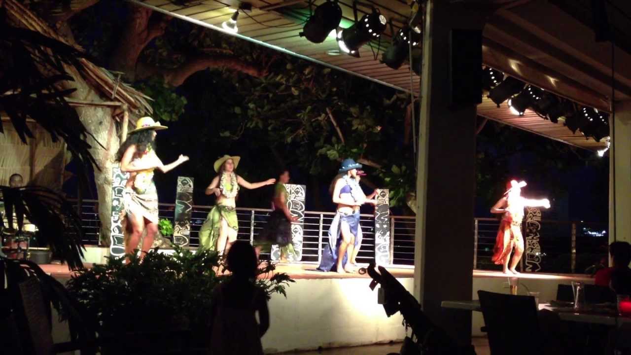 Hilton Guam Tree Bar Dancers - YouTube