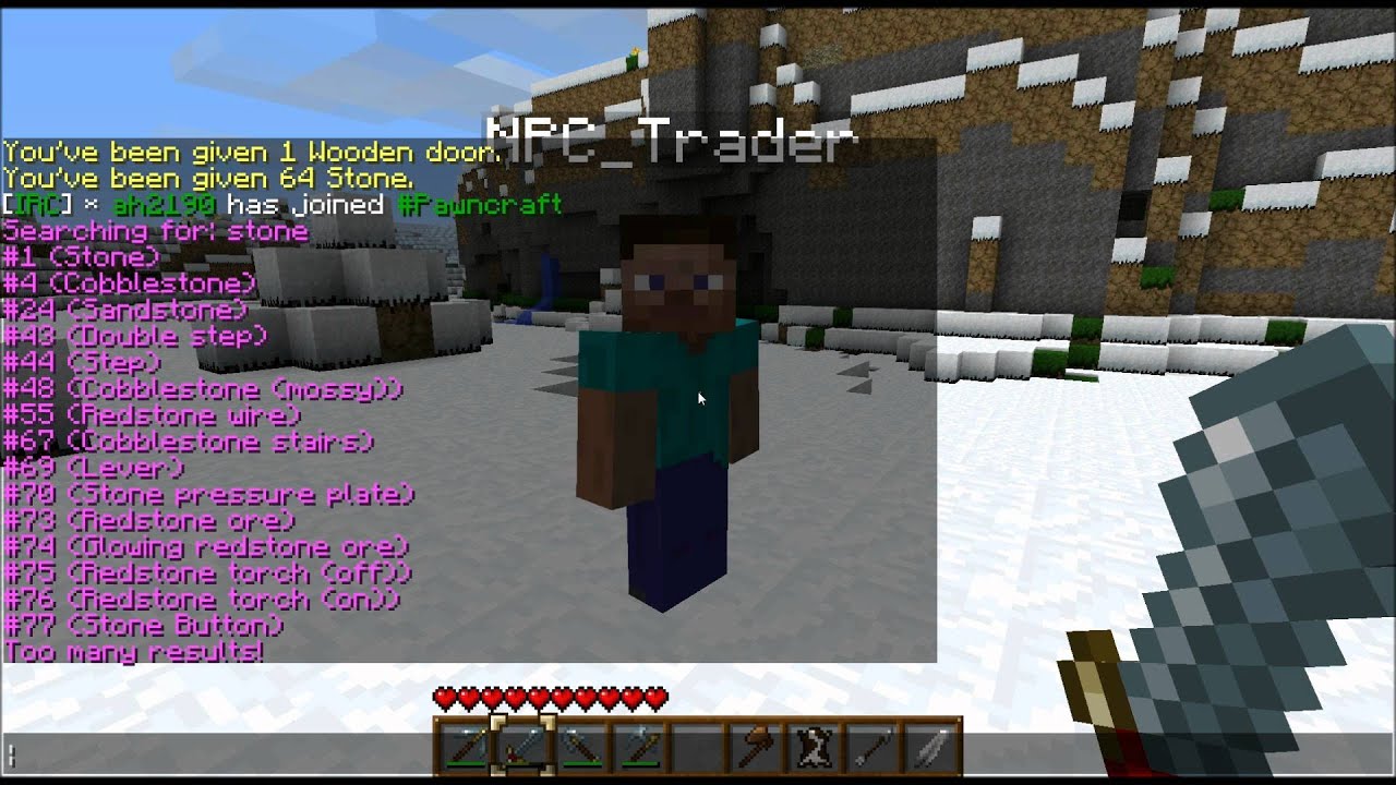 [Pawncraft] NPC Trader Tutorial. - YouTube