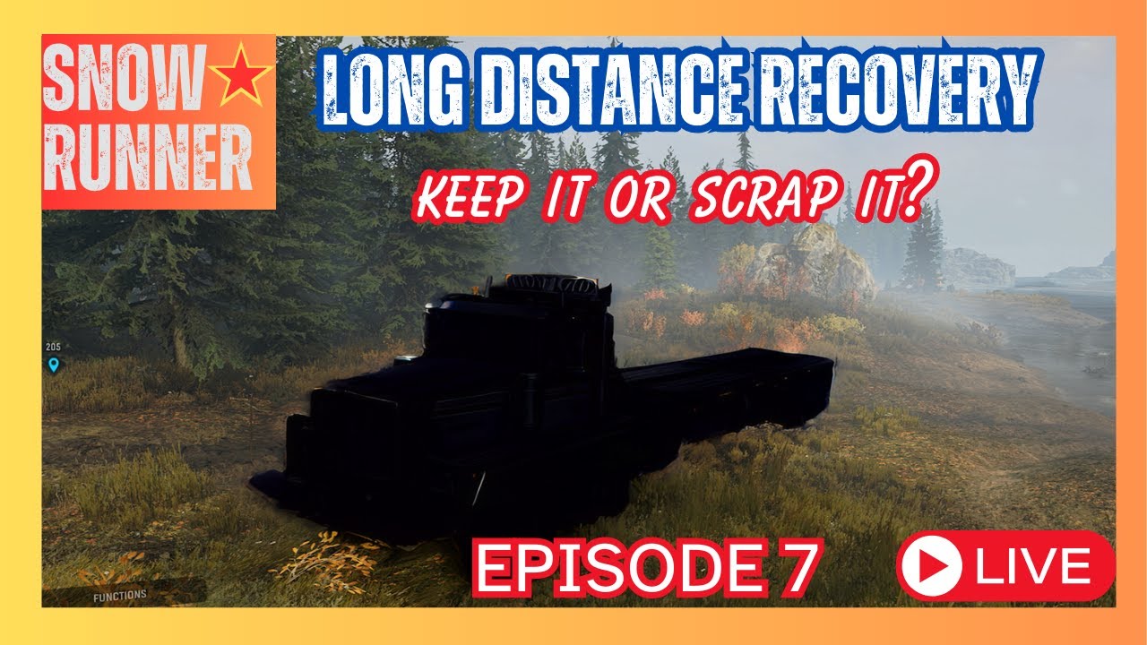 SnowRunner - Episode 7 –Long Distance Recovery Keep or Scrap EP6 # ...