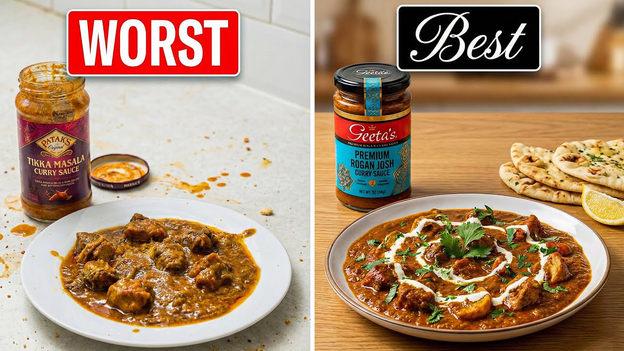 8 Worst UK Curry Brands to Avoid - YouTube