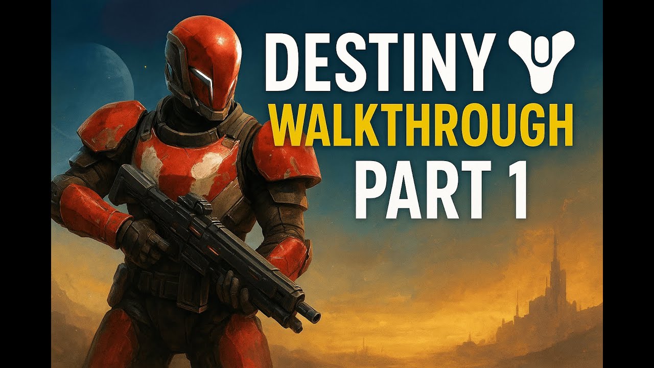 Destiny 2 Walkthrough Part 1 | New Adventure Begins (Full Gameplay) - YouTube