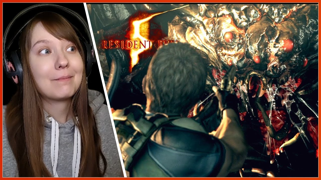 Huge Spider Boss! - Resident Evil 5 Blind Playthrough | Part 8 - YouTube