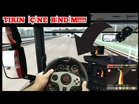 TIRIN İÇİNE BİNDİM ÖYLE SÜRDÜM!!! EFSANE BİR OLAY! (V900-S) Ets2