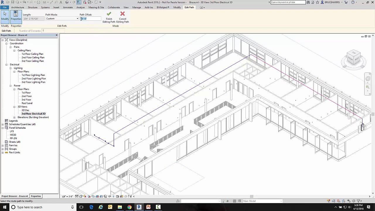 Wire Path Final - YouTube