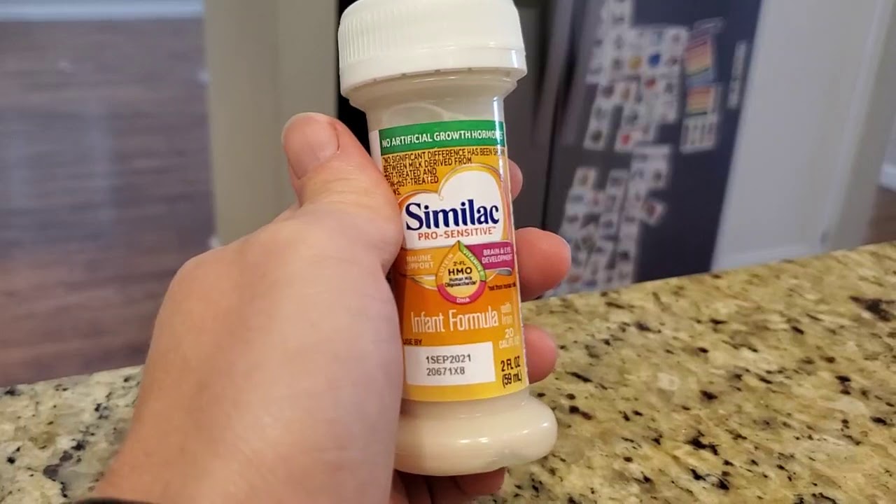 Review of Similac Pro Sensitive Formula - YouTube