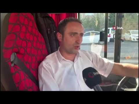 Kız kaçırılan minibüsü kovalayan özel halk otobüsü şoförü o anları anlattı