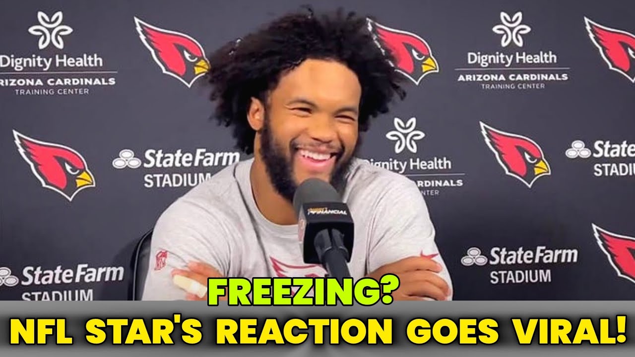 Arizona NFL Star’s Hilarious Reaction to Upcoming Freezing Game - YouTube