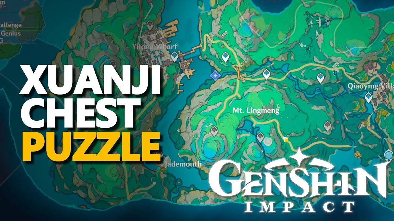 Xuanji Chest Puzzle Genshin Impact - YouTube