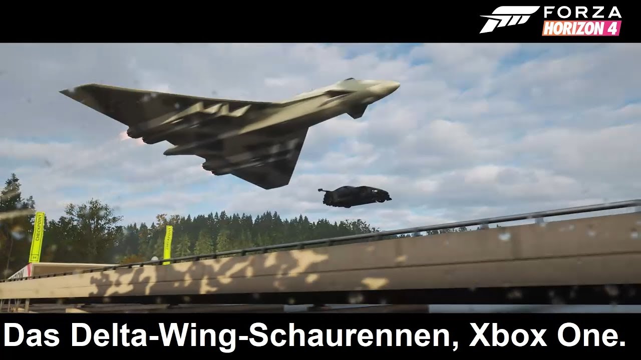 Forza Horizon 4, 2018. Das Delta-Wing-Schaurennen. Xbox One Gameplay ...