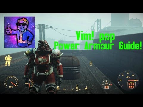 Fallout 4 Vim! Power Armour Location (Far Harbour DLC) - YouTube