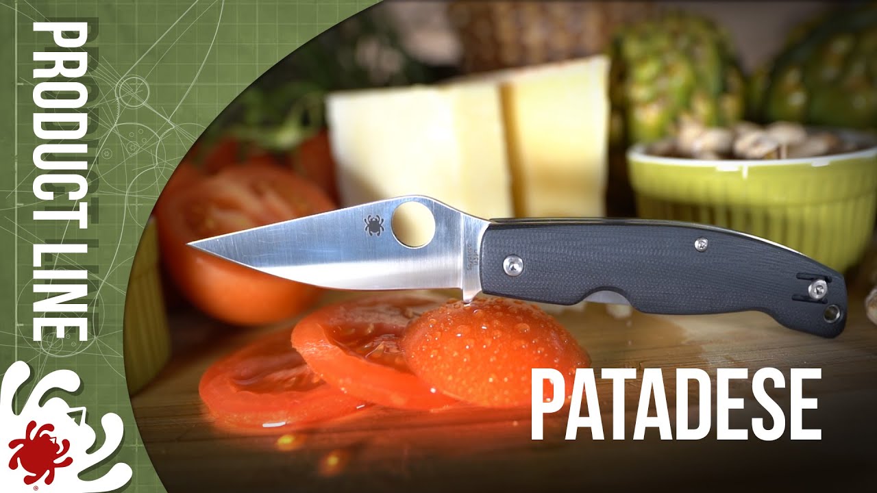 Spyderco Pattadese - YouTube