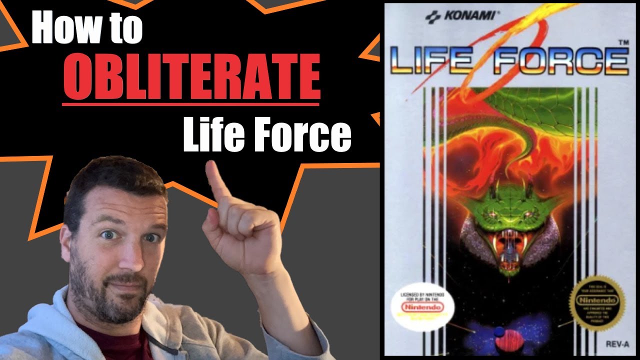 WE DON'T NEED A CODE! - Life Force NES Complete Walkthrough - YouTube